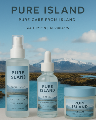 Pure Island – Arktinen lähdevesikosmetiikka